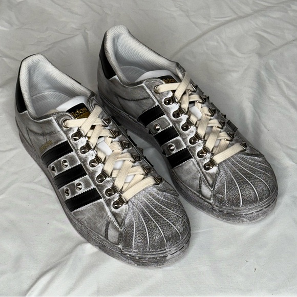 adidas | Shoes | Nwot Adidas Custom Shell Toe Sneakers | Poshmark